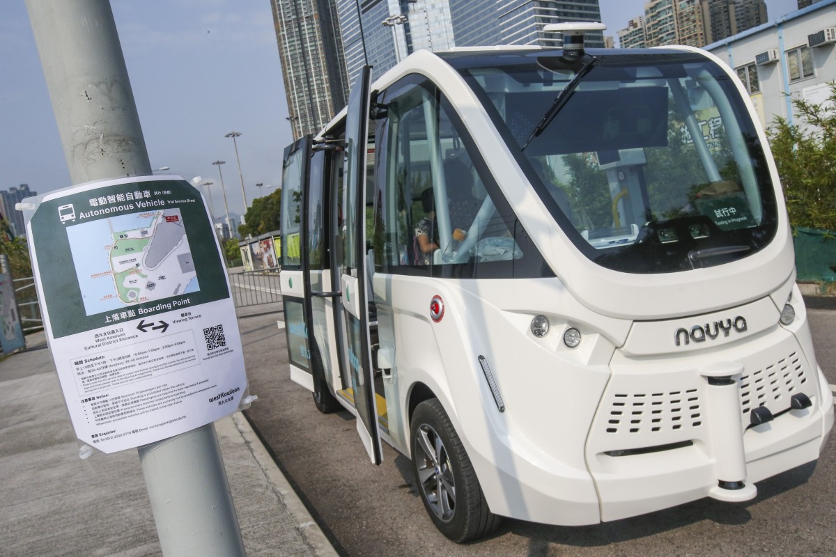 Tech worries throw future of Hong Kong’s first driverless electric bus ...