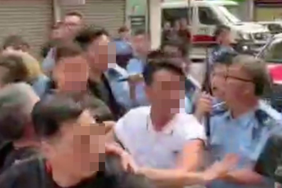 Police round up five men after fracas with ‘drunk gangsters’ in Tsim ...