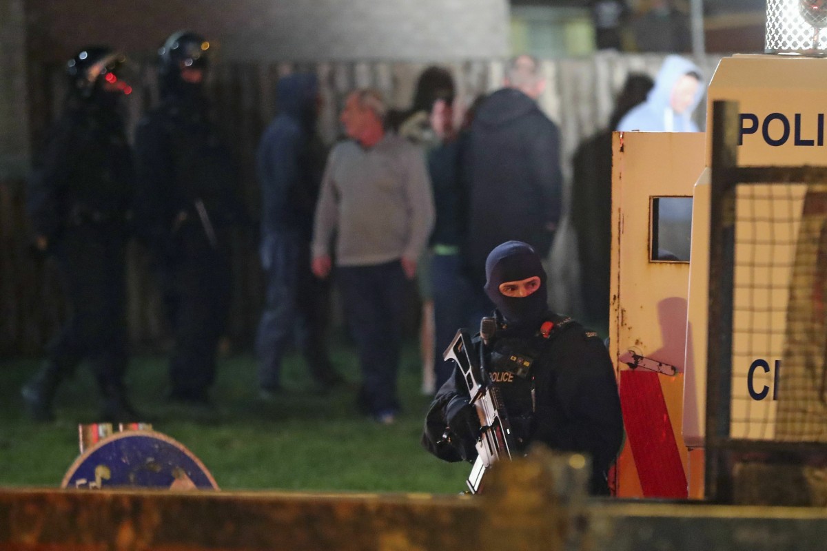 Woman shot dead in ‘terrorist incident’ during Northern Ireland riot ...