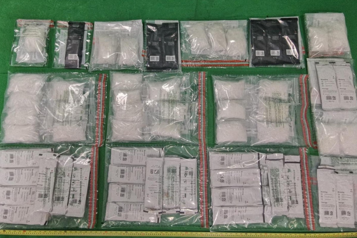 Hong Kong Customs seize 10 ½ kg of crystal meth, arresting mainland ...