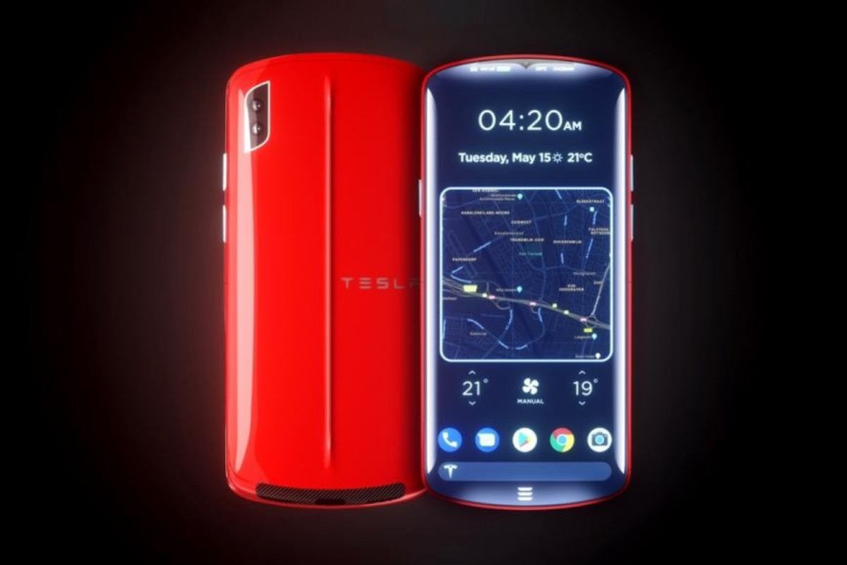 Tesla Smartphone What Would An Elon Musk Inspired Model P Phone Look