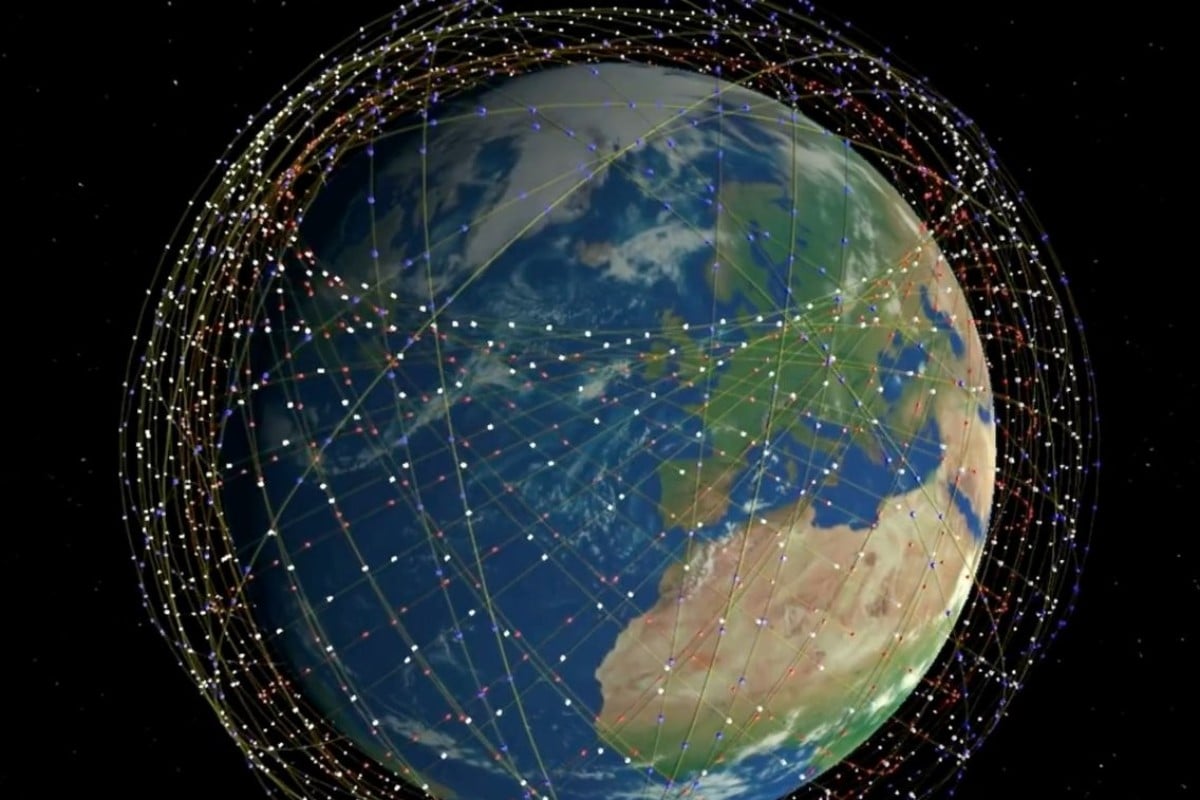 Elon Musk’s fleet of low-orbiting Starlink satellites dot space, leave ... Elon Musk’s fleet of low-orbiting Starlink satellites dot space, leave ...