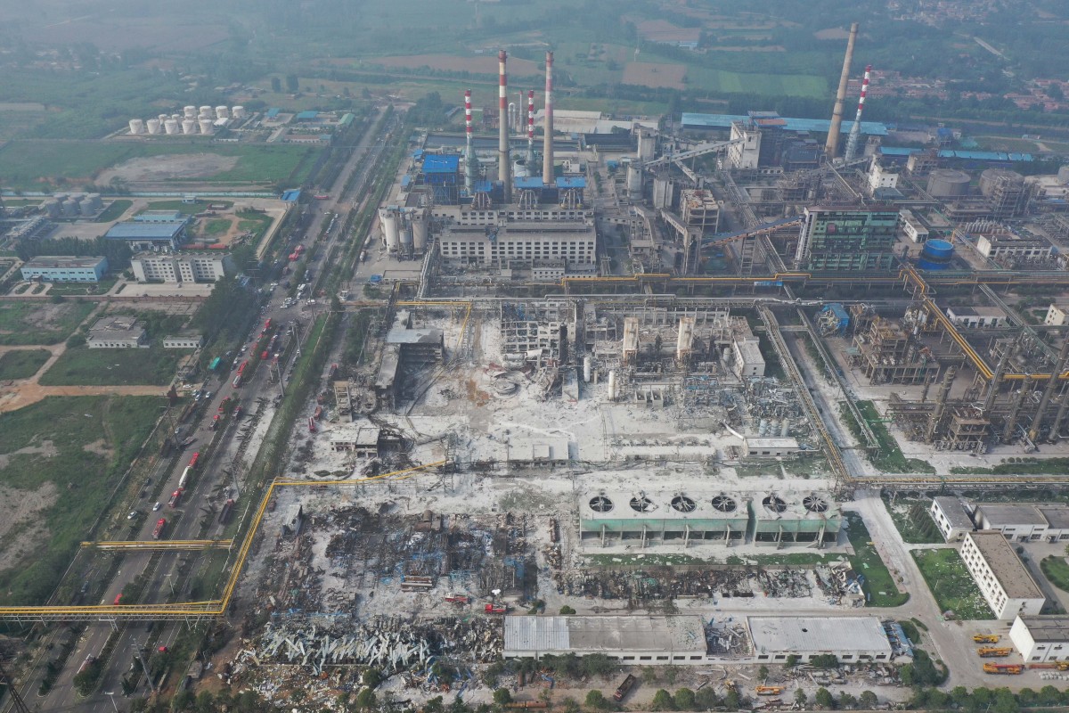 China gas plant blast: death toll rises to 15 as three more bodies ...