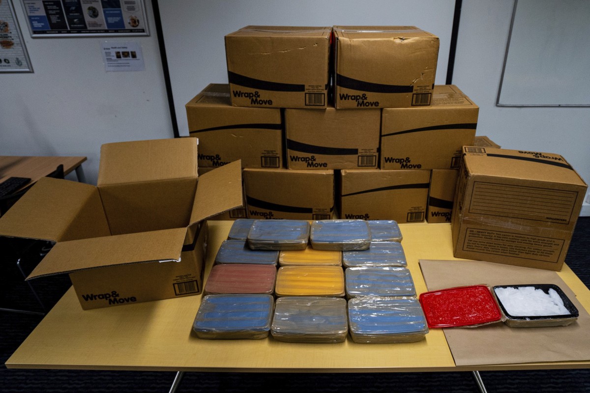 Two British men arrested after 200kg of meth worth US$93 million seized ...