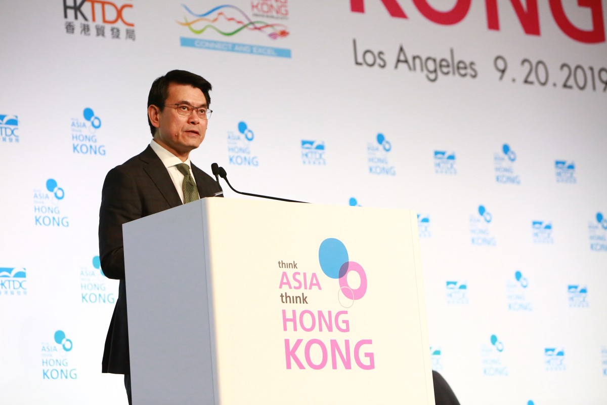 Hong Kong commerce chief Edward Yau says American investors unshaken by ...