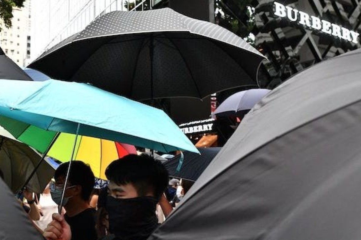 Will Burberry be the first luxury brand to leave Hong Kong, as protests ...