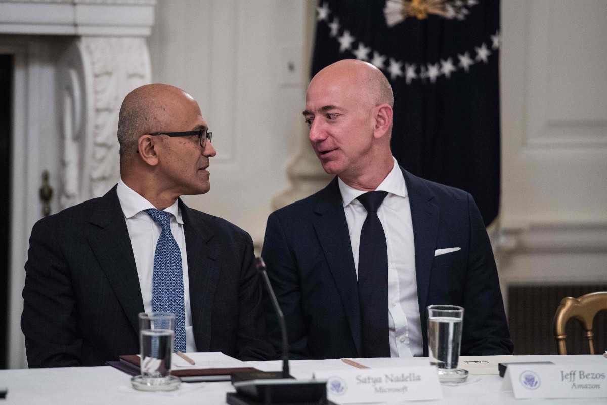 Amazon, Microsoft execs call for closer alliance between Pentagon and ...
