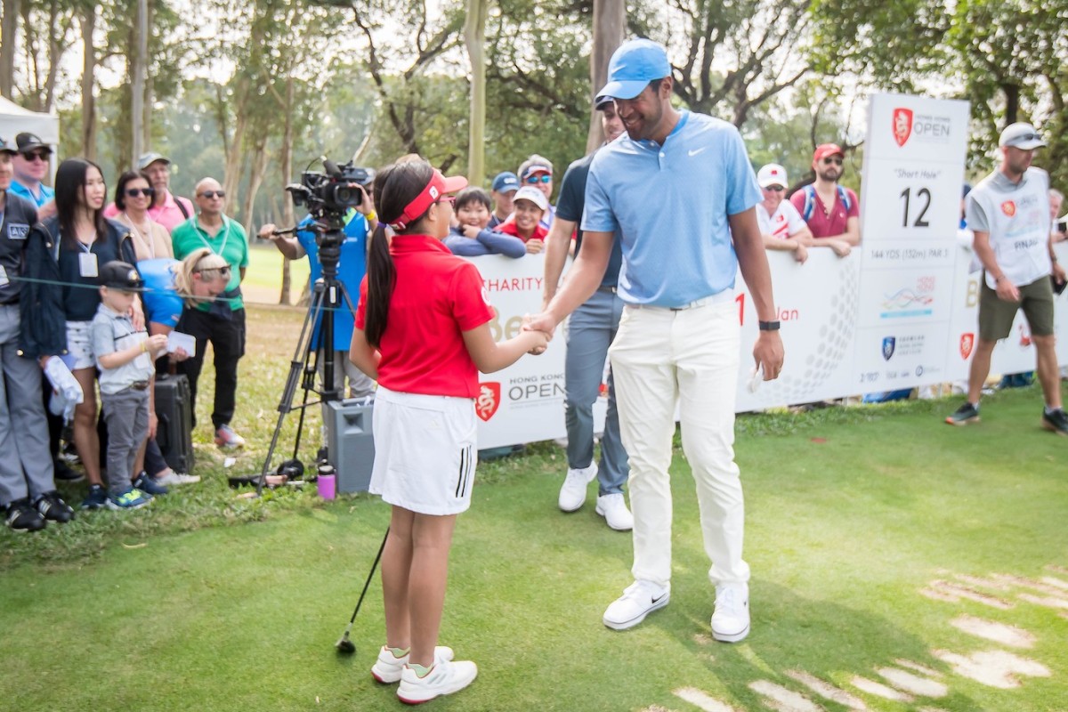 Hong Kong Open: ‘golfing ambassador’ Tony Finau happy to see juniors ...