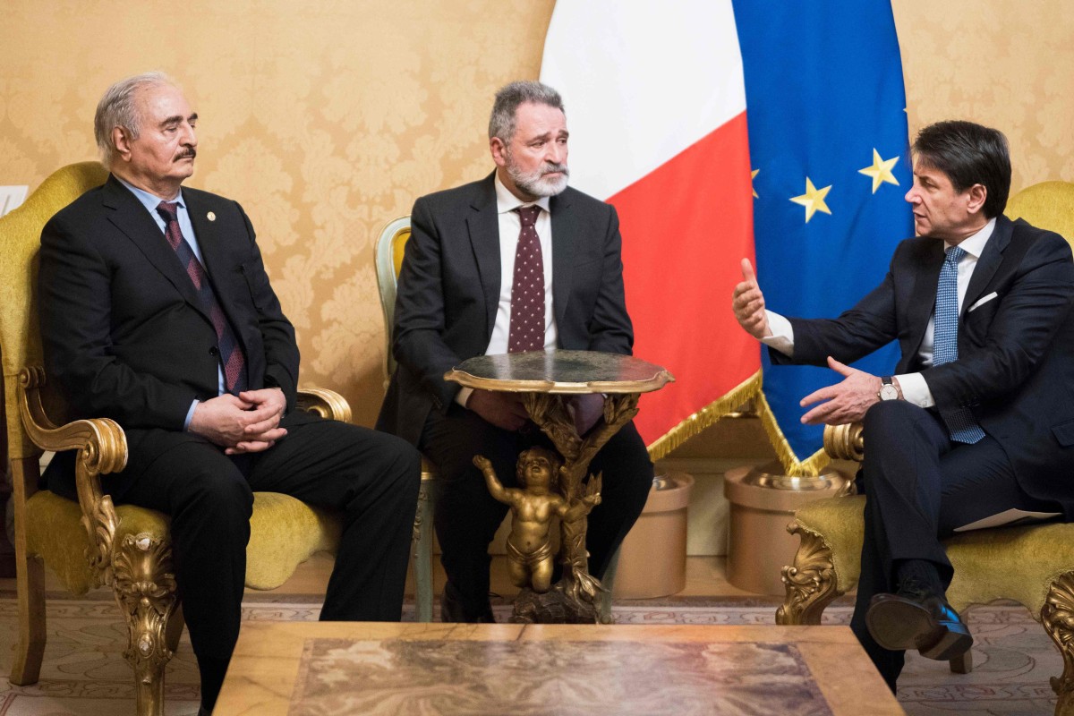 Libyam strongman Khalifa Hifter agrees to long-anticipated ceasefire ...