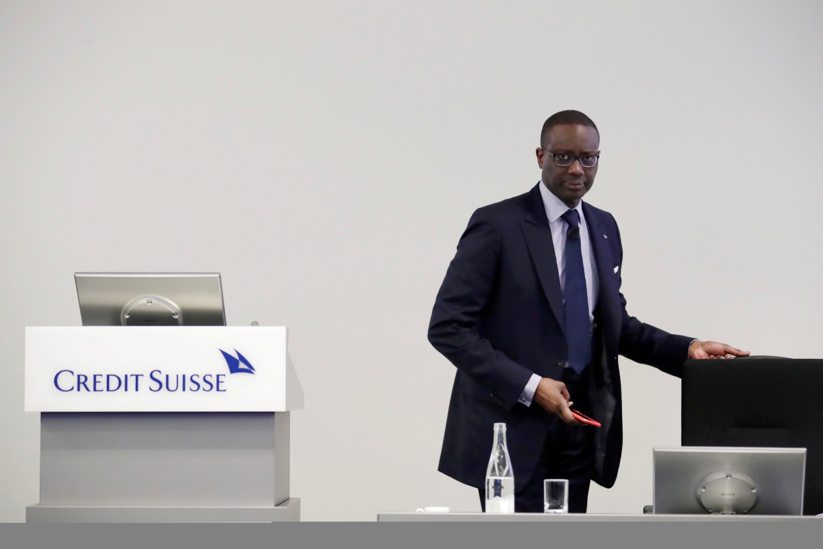 Tidjane Thiam resigns as Credit Suisse CEO in stunning U-turn for Swiss ...