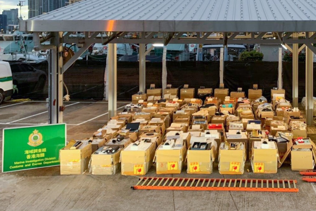 Hong Kong authorities seize top-shelf booze, clothing as pandemic ...