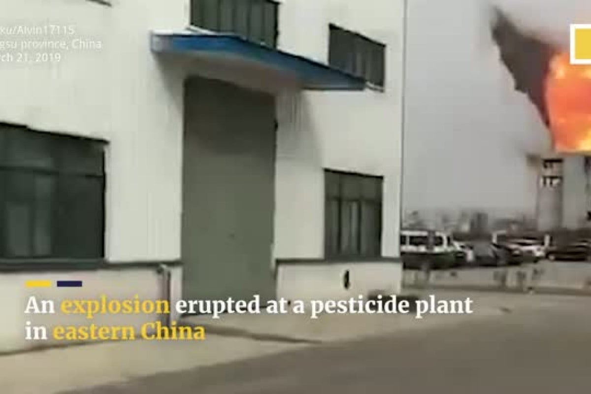 China chemical plant explosion | South China Morning Post