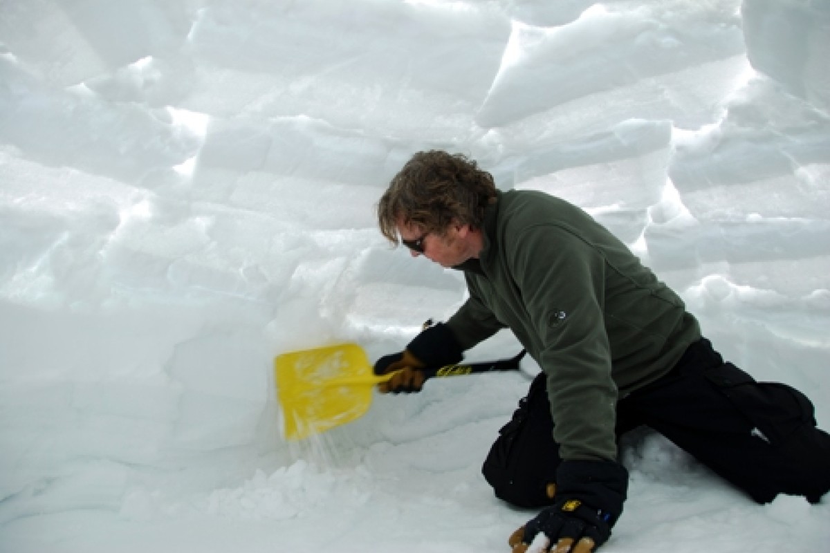 Person Stuck In Ice