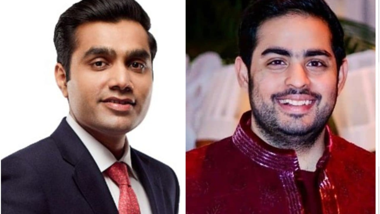 Billionaire heirs, compared: Akash Ambani and Karan Adani, eldest sons ...