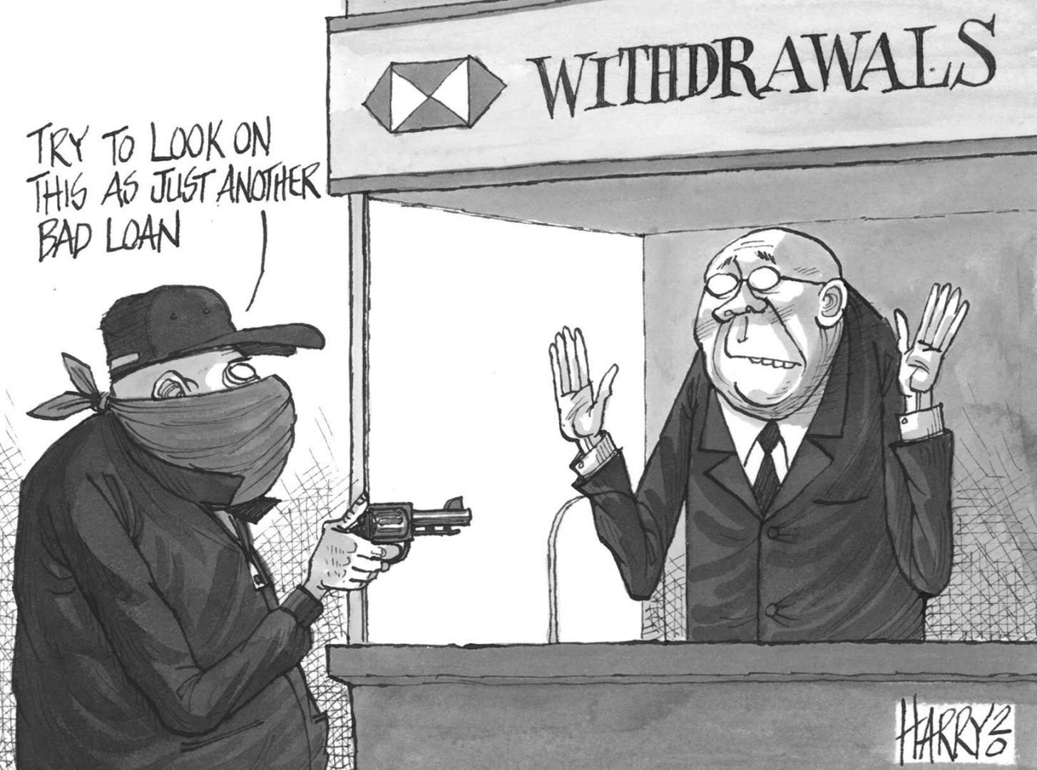 HSBC : r/editorialcartoons