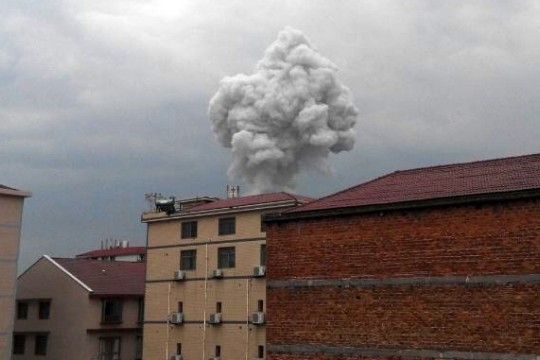 the fall exploding chimney