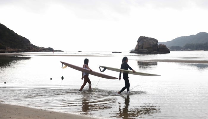Surfing in China: Ride the waves in Tenghai village, Sanya’s secret ...