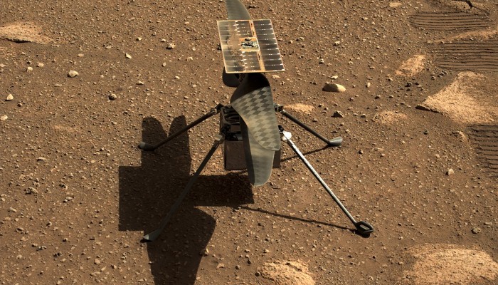 Nasa successfully flies a small helicopter on Mars, the first flight on ...