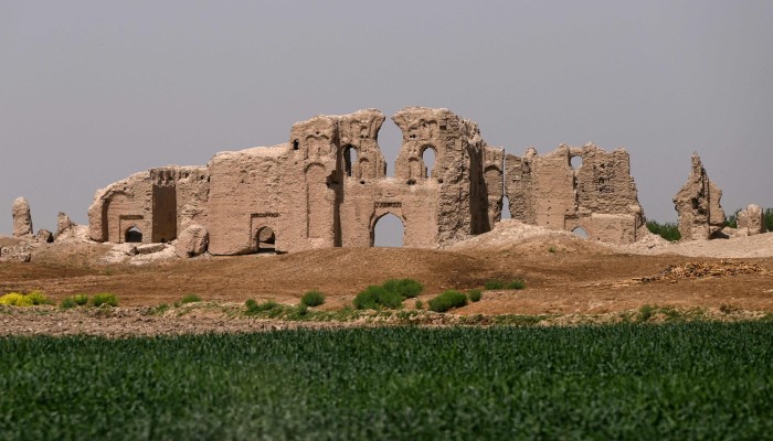 These Afghan ruins, once home to sultans, are now welcoming war ...