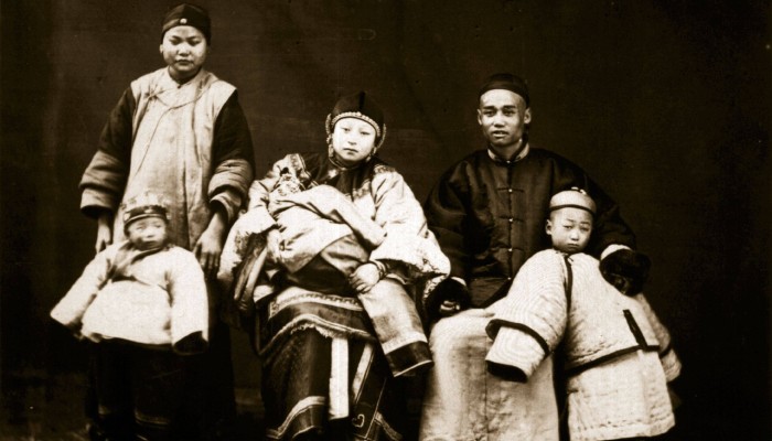 Traditional Chinese Family Photo