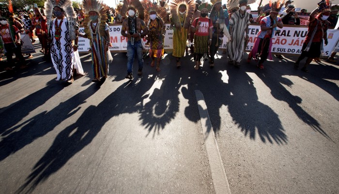 Indigenous land rights protest in Brazil | South China Morning Post