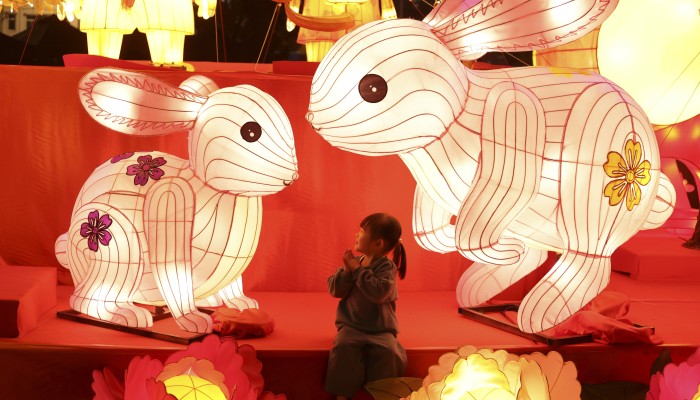Lanterns light up the Year of the Rabbit in China | South China Morning ...