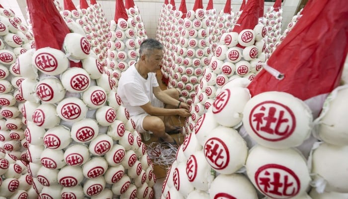 Preparation for Hong Kong’s Bun Festival in Cheung Chau | South China ...