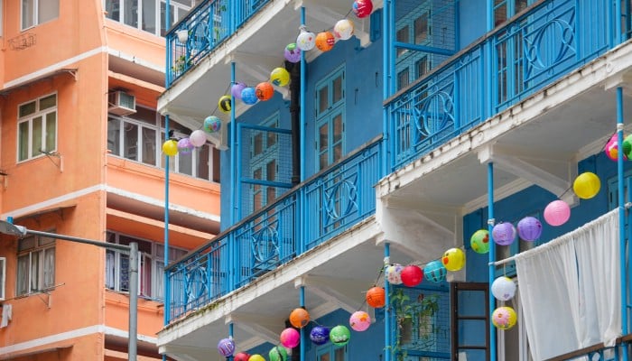 Hong Kong’s historic Blue House in Wan Chai | South China Morning Post