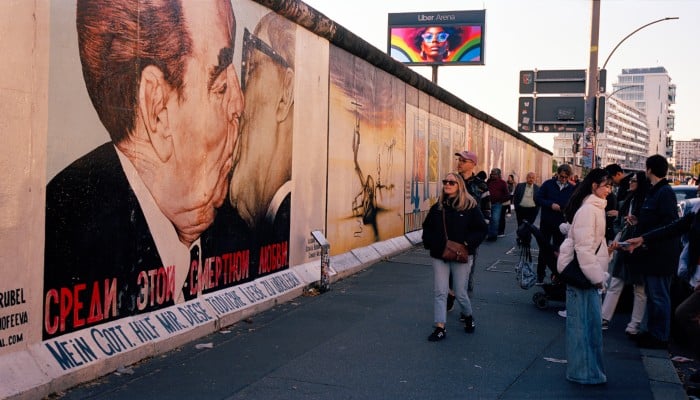 35 years after the fall of the Berlin Wall, fragments of the East ...