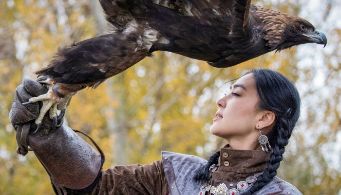 Pictures of the week: from hunting in Kazakhstan to Donald Trump’s Mar ...