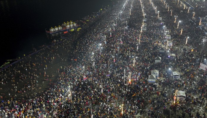 India’s Maha Kumbh festival, Gaza mosque destroyed: pictures of the ...