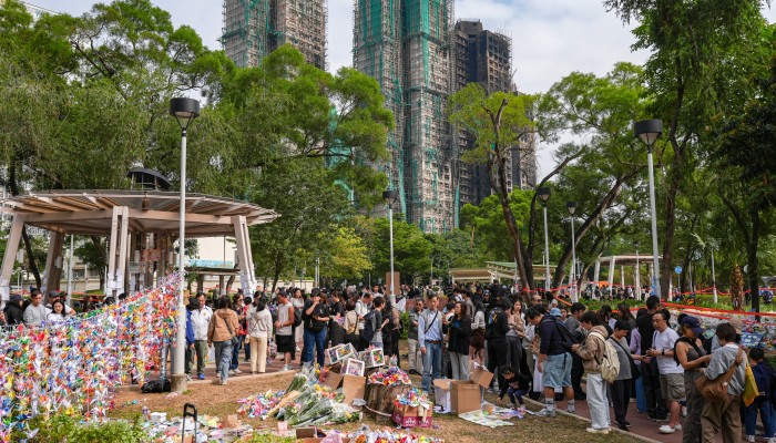 Tai Po votes in Hong Kong’s Legislative Council election while mourning ...
