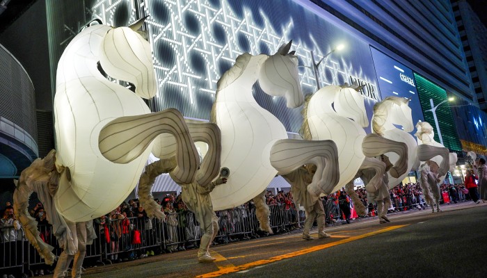 East meets West at Hong Kong’s 2026 Lunar New Year float parade | South ...