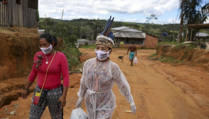 In the Amazon, an indigenous nurse volunteers in coronavirus fight ...