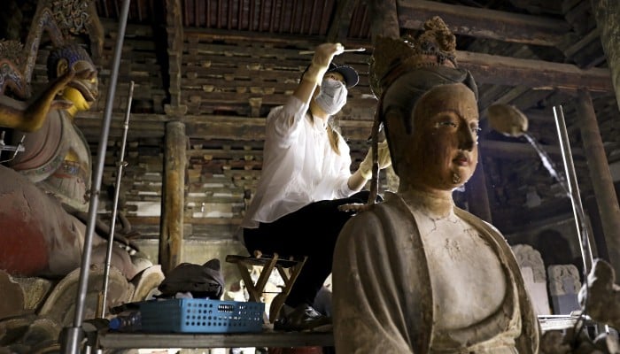 Inside the ancient Fengguo Temple in Liaoning, China | South China ...