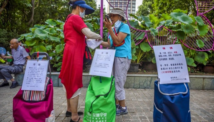 Shanghai Marriage Market in People’s Park gets into full swing | South ...