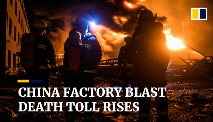 At least 47 killed in China chemical plant explosion | South China ...