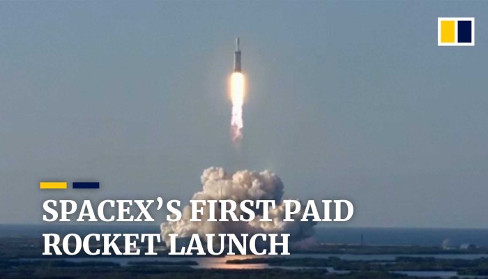 SpaceX completes first commercial launch to deploy Saudi satellite ...