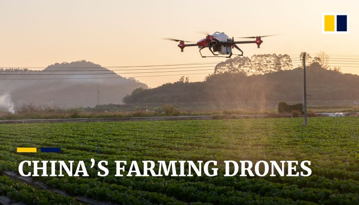 Pesticide-spraying drones rise to challenge of China’s ‘intelligent ...