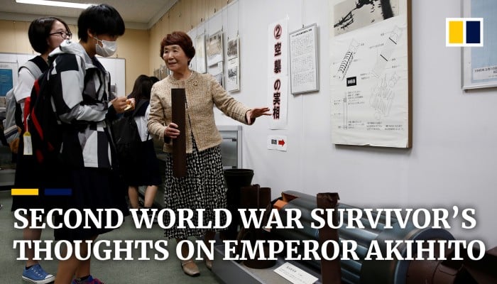 Japanese second world war survivor looks back at Emperor Akihito’s ...