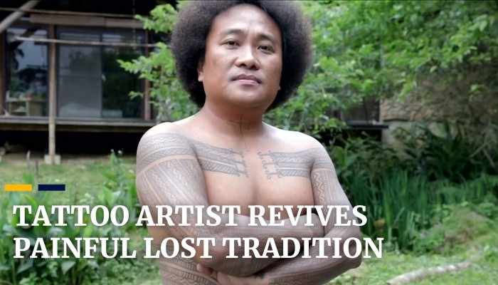 Artist pushes for revival of Taiwan’s traditional hand-tap tattoos ...