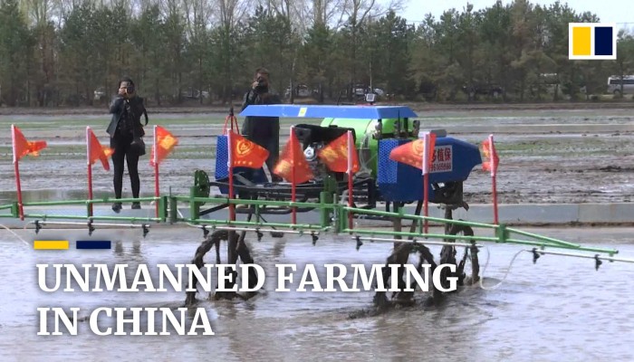 Automated farming being tested in northeast China | South China Morning ...