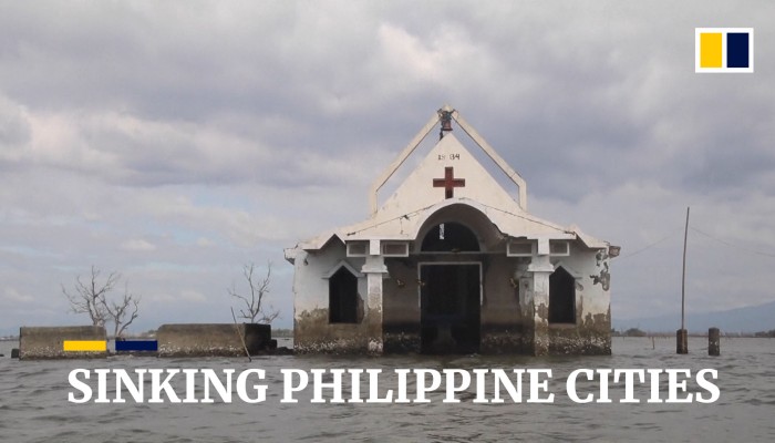 Sinking land swamps Philippine towns, threatens capital Manila | South ...