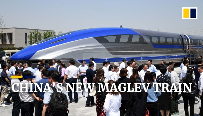 China unveils ground-breaking high-speed maglev train prototype | South ...