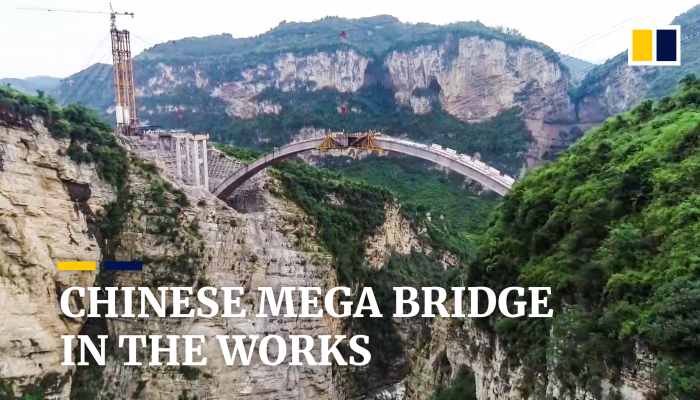 Mega bridge connects three remote provinces in southwest China | South ...