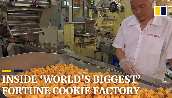 Inside ‘world’s biggest’ fortune cookie factory | South China Morning Post