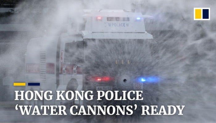 Hong Kong Police’s new ‘water cannon’ anti-riot vehicles are ready for ...
