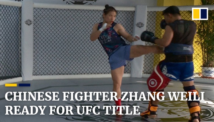 Chinese fighter Zhang Weili ready for UFC title | South China Morning Post