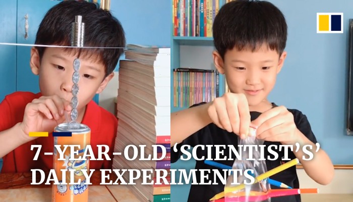 Young Chinese ‘scientist’ gains online fame for daily science ...