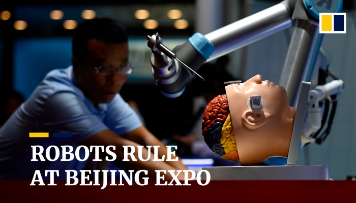 Cutting-edge robots showcased at Beijing’s 2019 World Robot Conference ...